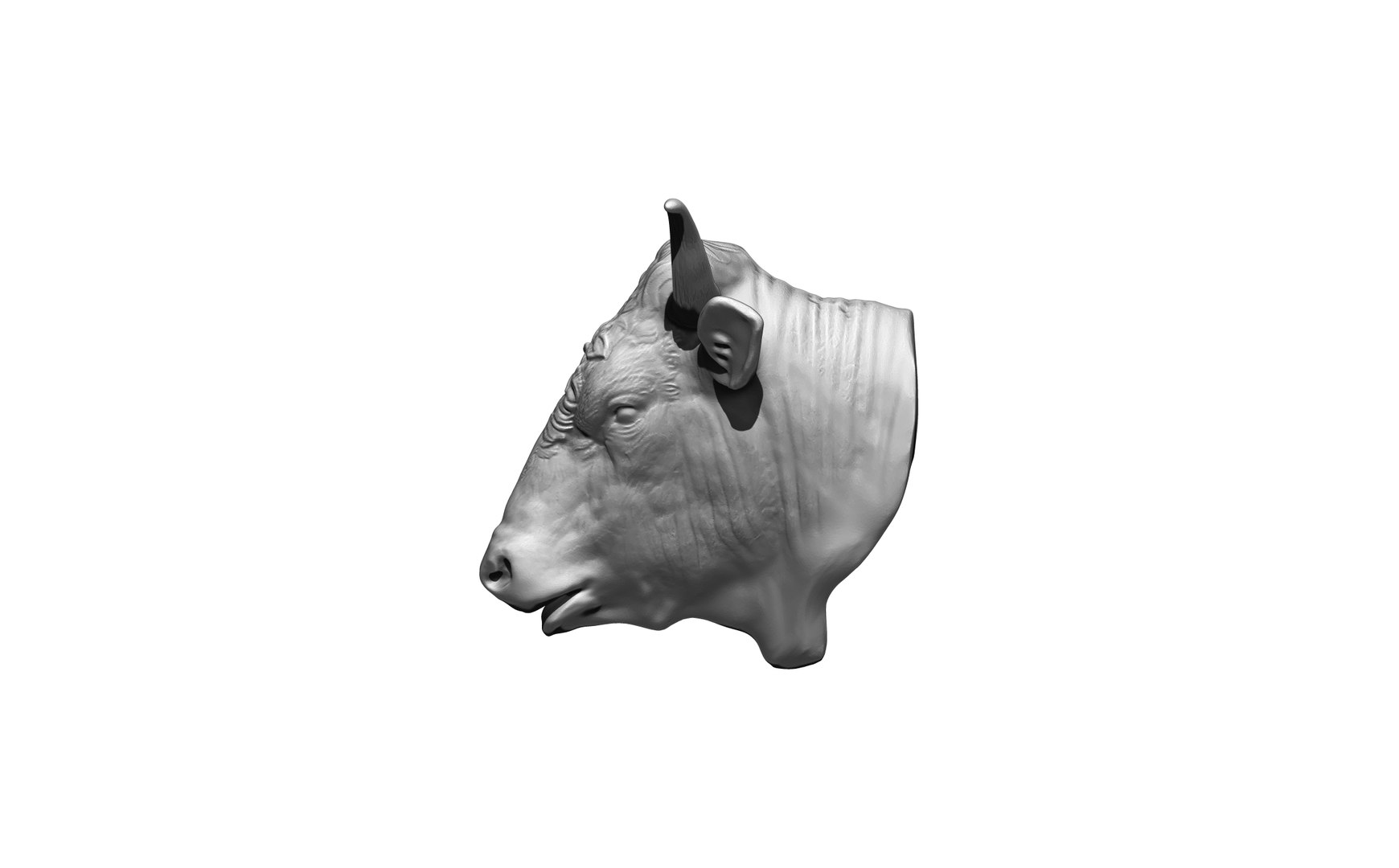 Bull Model - TurboSquid 2092684