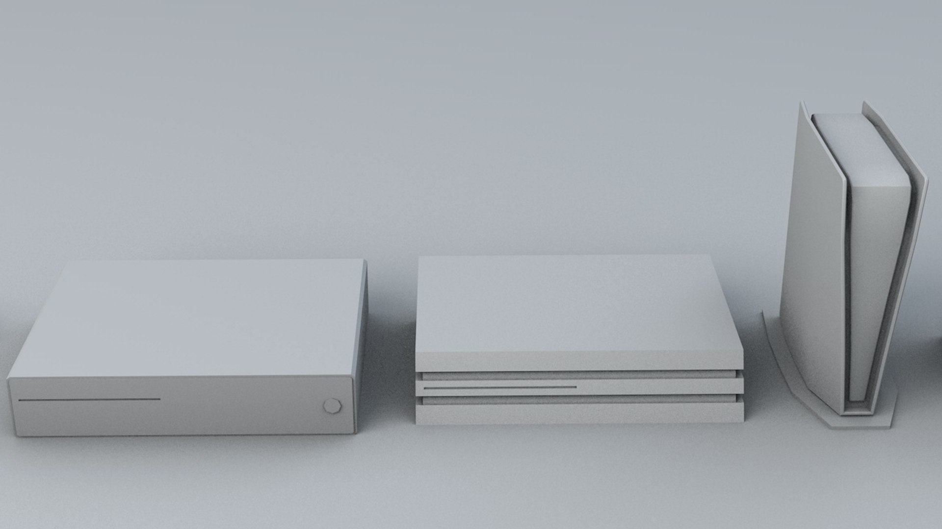 Video Game Consoles Lowpoly model - TurboSquid 1816738