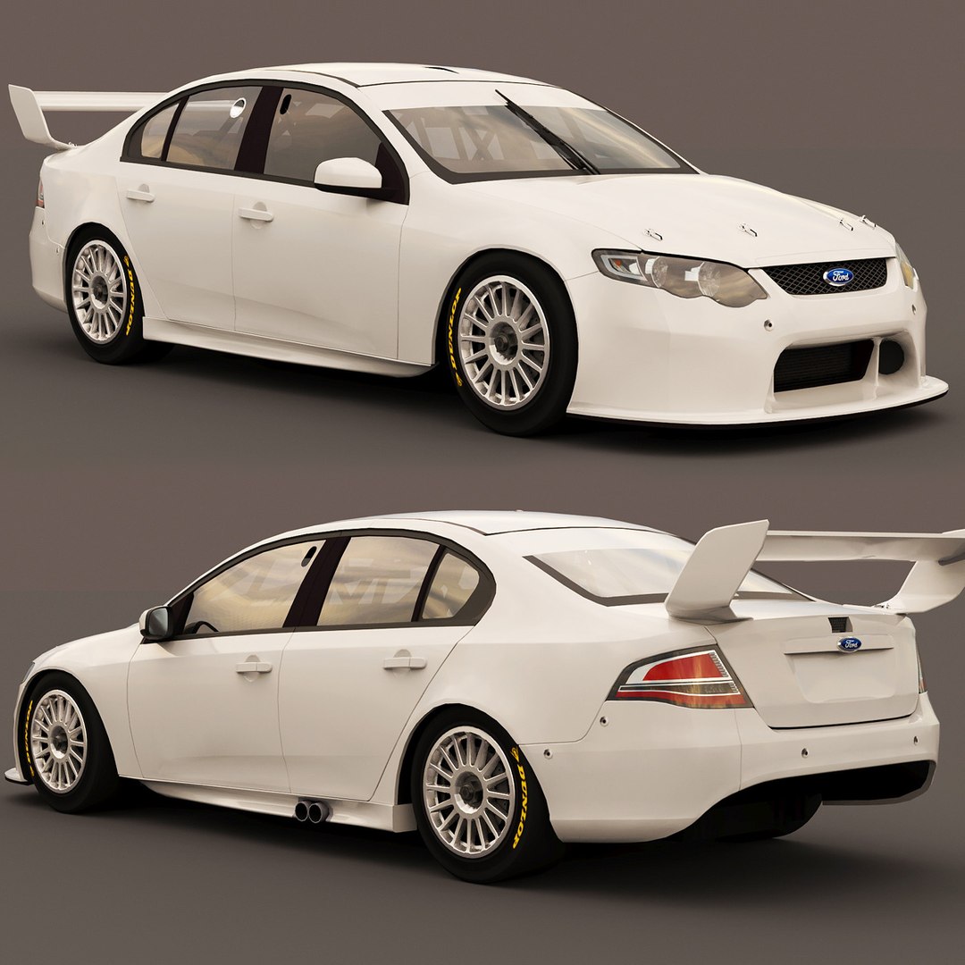 3D model ford falcon v8 supercar 2015 - TurboSquid 2031913