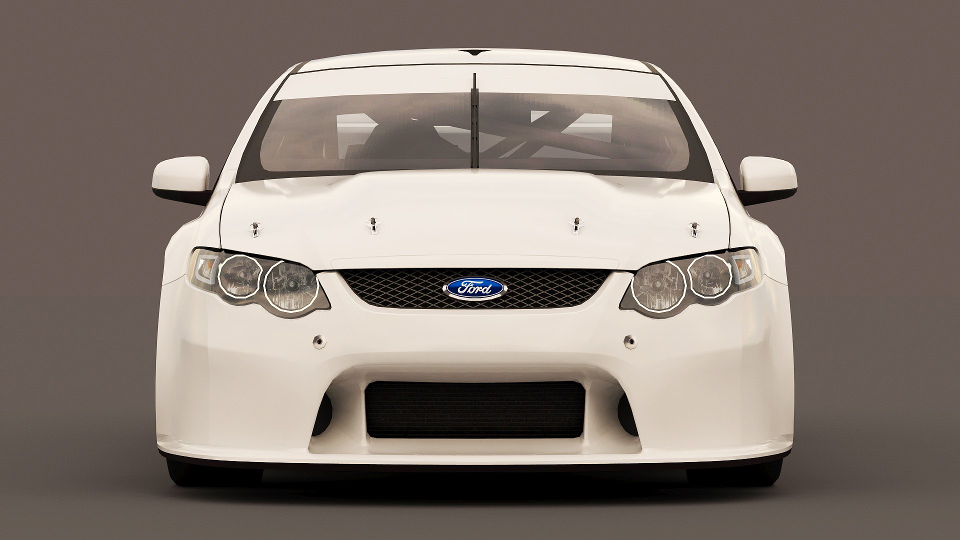 3D Model Ford Falcon V8 Supercar 2015 - TurboSquid 2031913