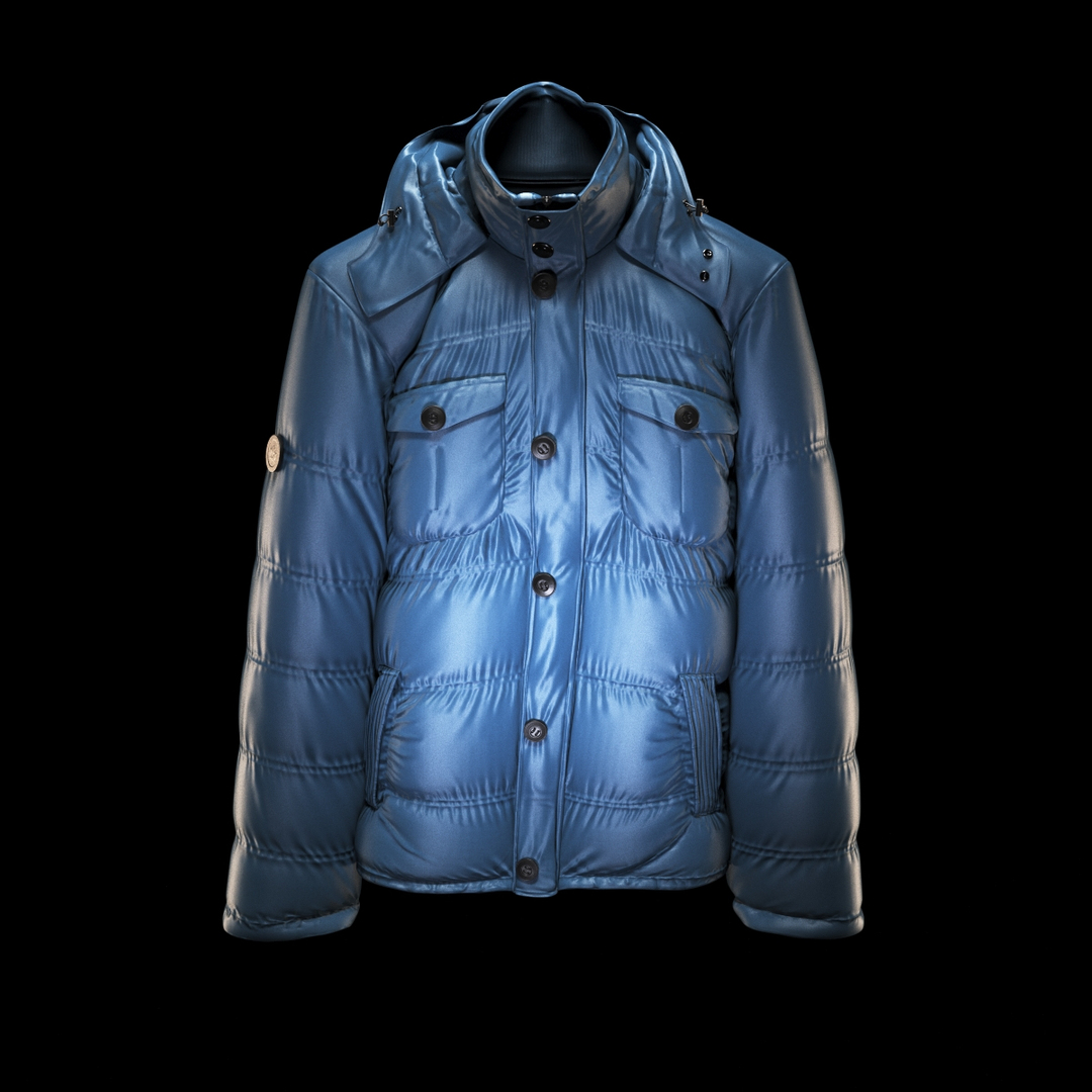 3d jacket hanging model