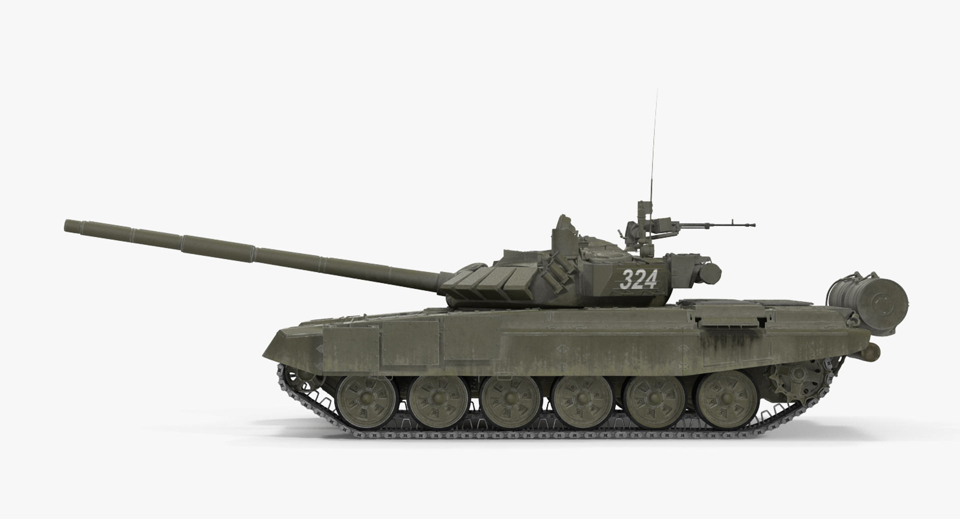 3d T-72b3 Soviet Main Battle Tank Model