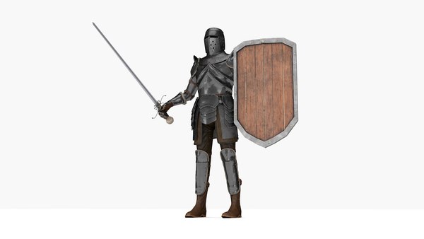 Knight 3D model - TurboSquid 1837839