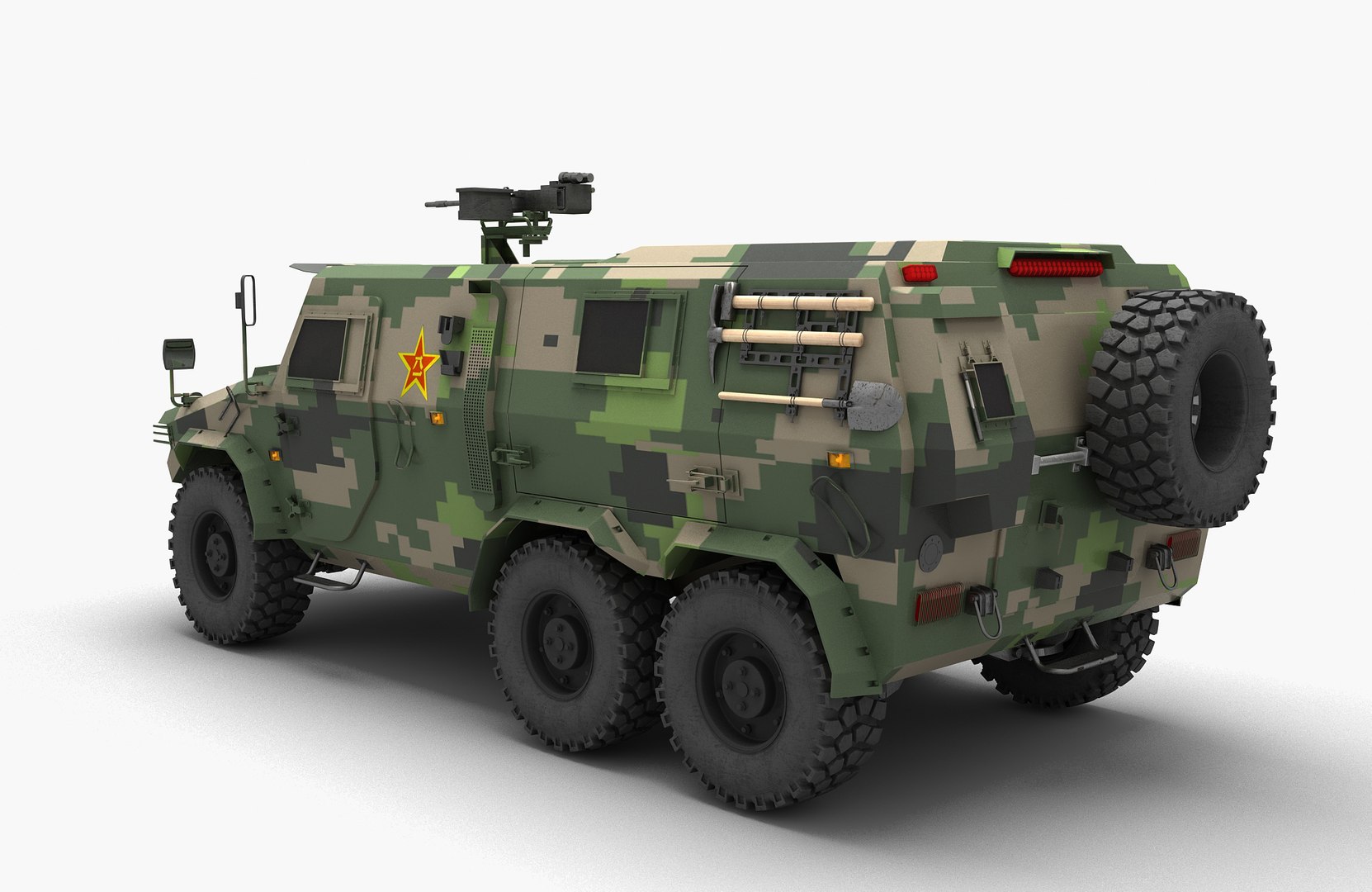 3D Model PLA DongFeng Mengshi CSZ181 - TurboSquid 2073815