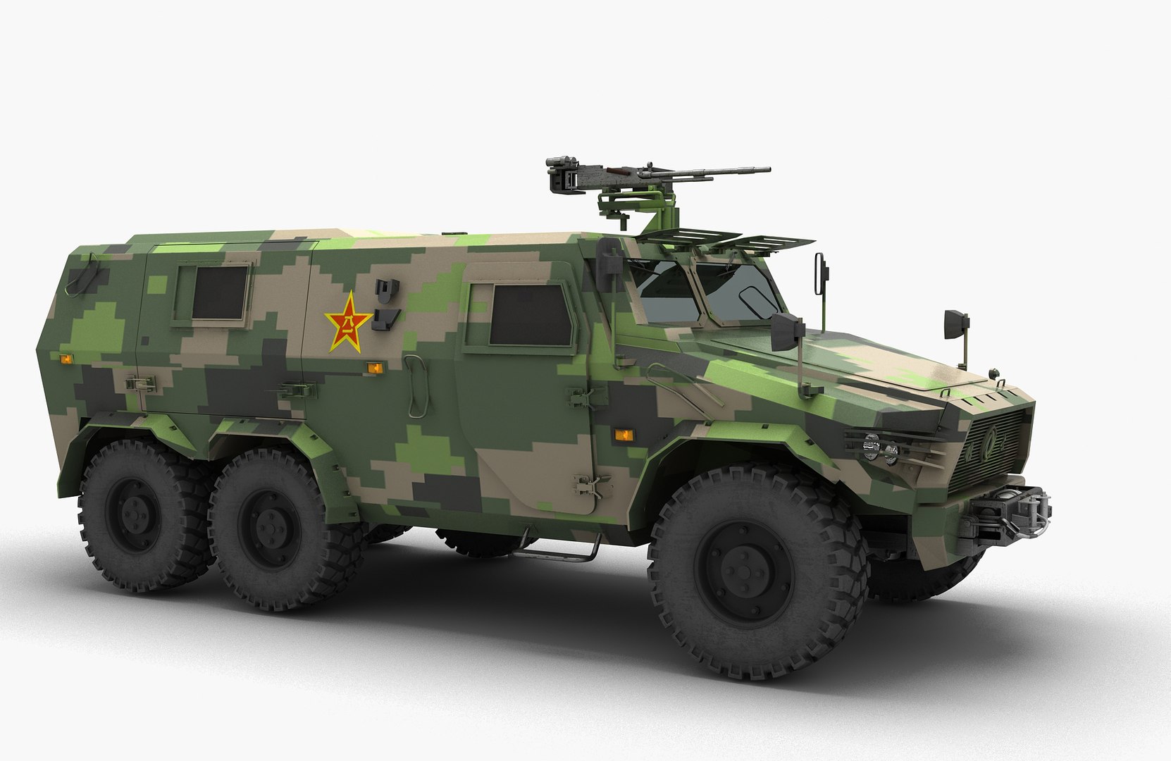 3D Model PLA DongFeng Mengshi CSZ181 - TurboSquid 2073815