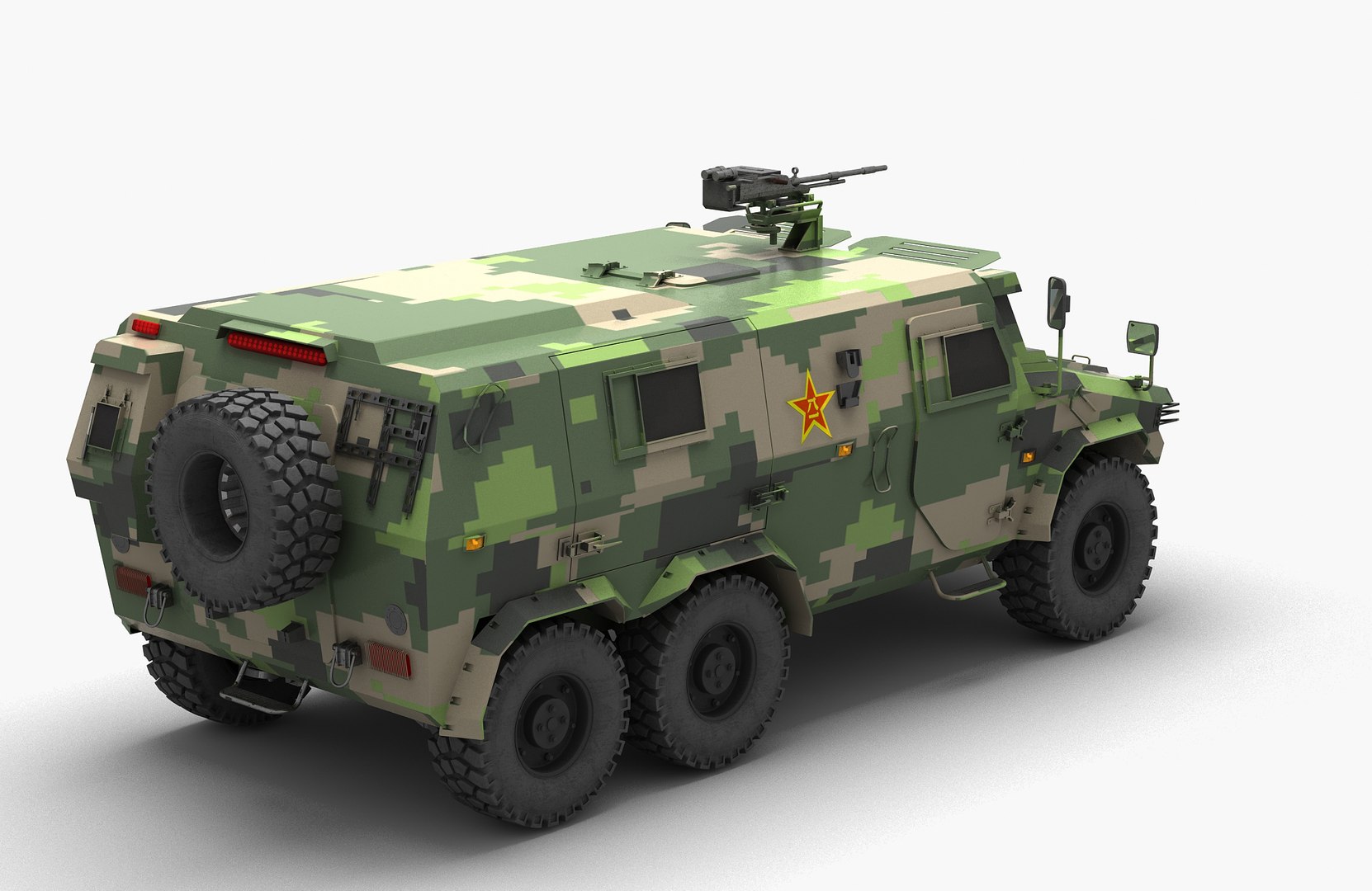 3D Model PLA DongFeng Mengshi CSZ181 - TurboSquid 2073815