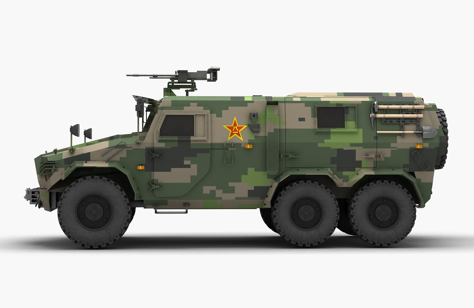 3D Model PLA DongFeng Mengshi CSZ181 - TurboSquid 2073815