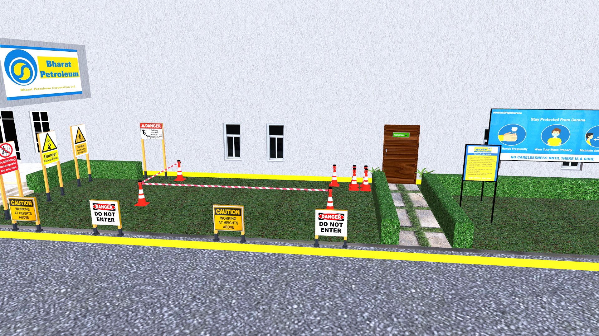 HPCL Building 3D Model - TurboSquid 2392978