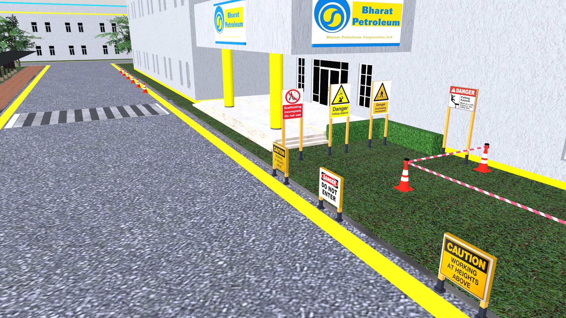 HPCL Building 3D Model - TurboSquid 2392978