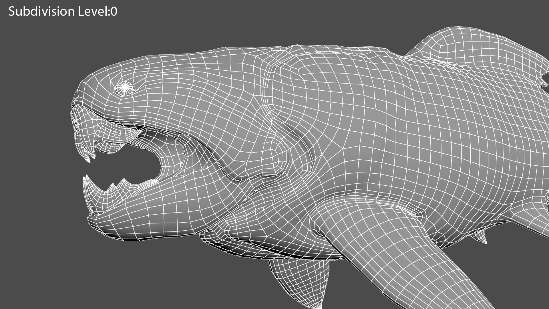 3D Model Dunkleosteus - TurboSquid 1828308