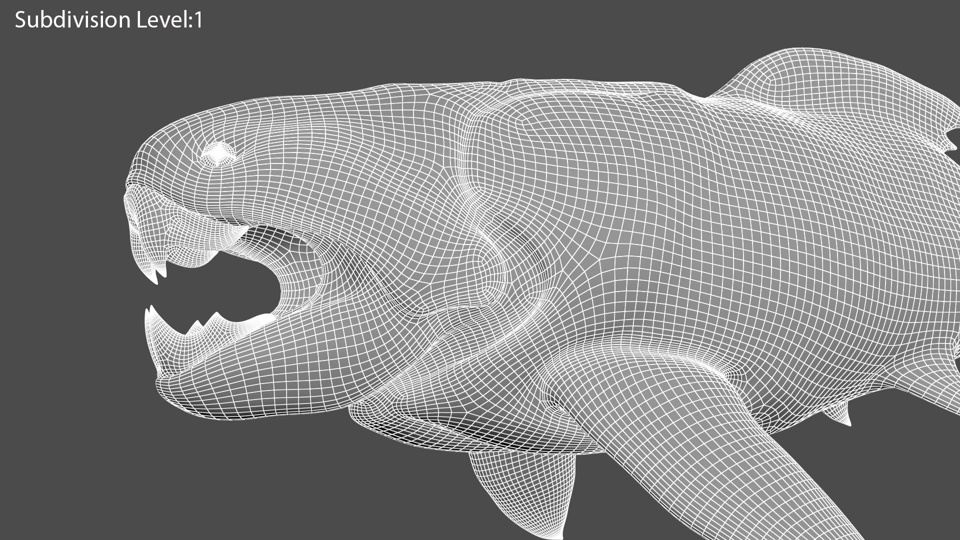 3D Model Dunkleosteus - TurboSquid 1828308