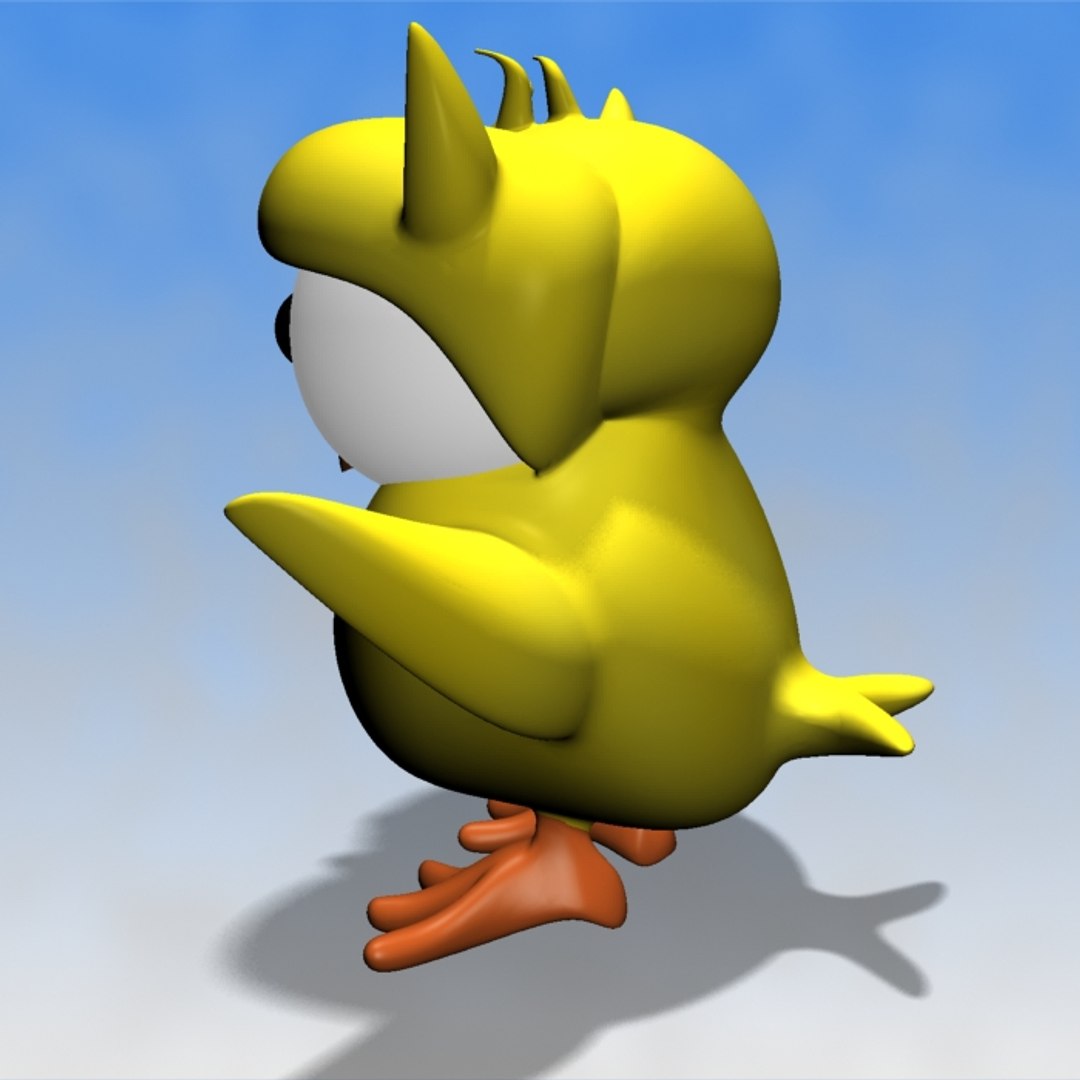 Ursula Owl 3d Model