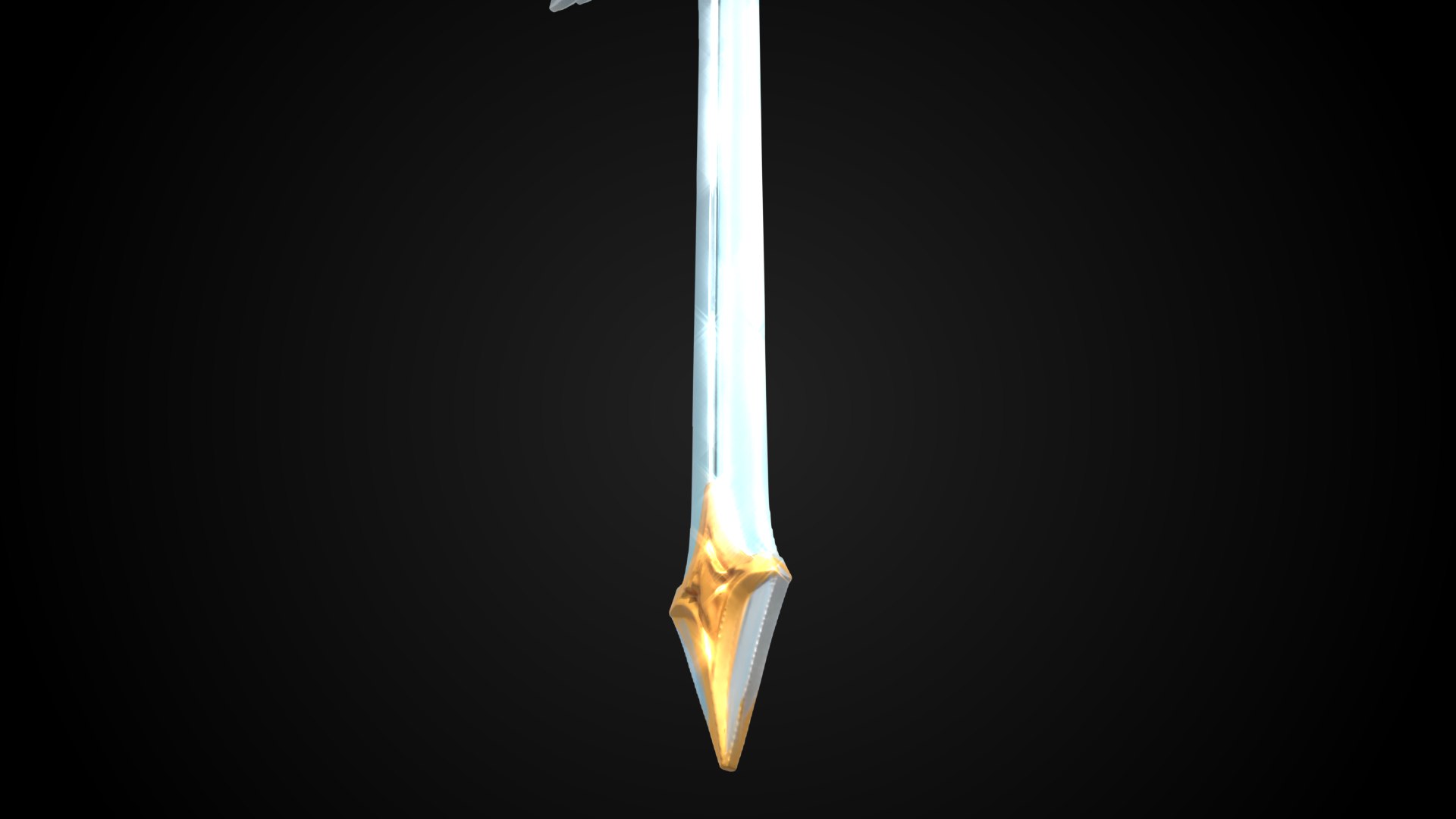 Stylized Knight Sword - Paladin Sword - Blessed Edge Model - TurboSquid ...