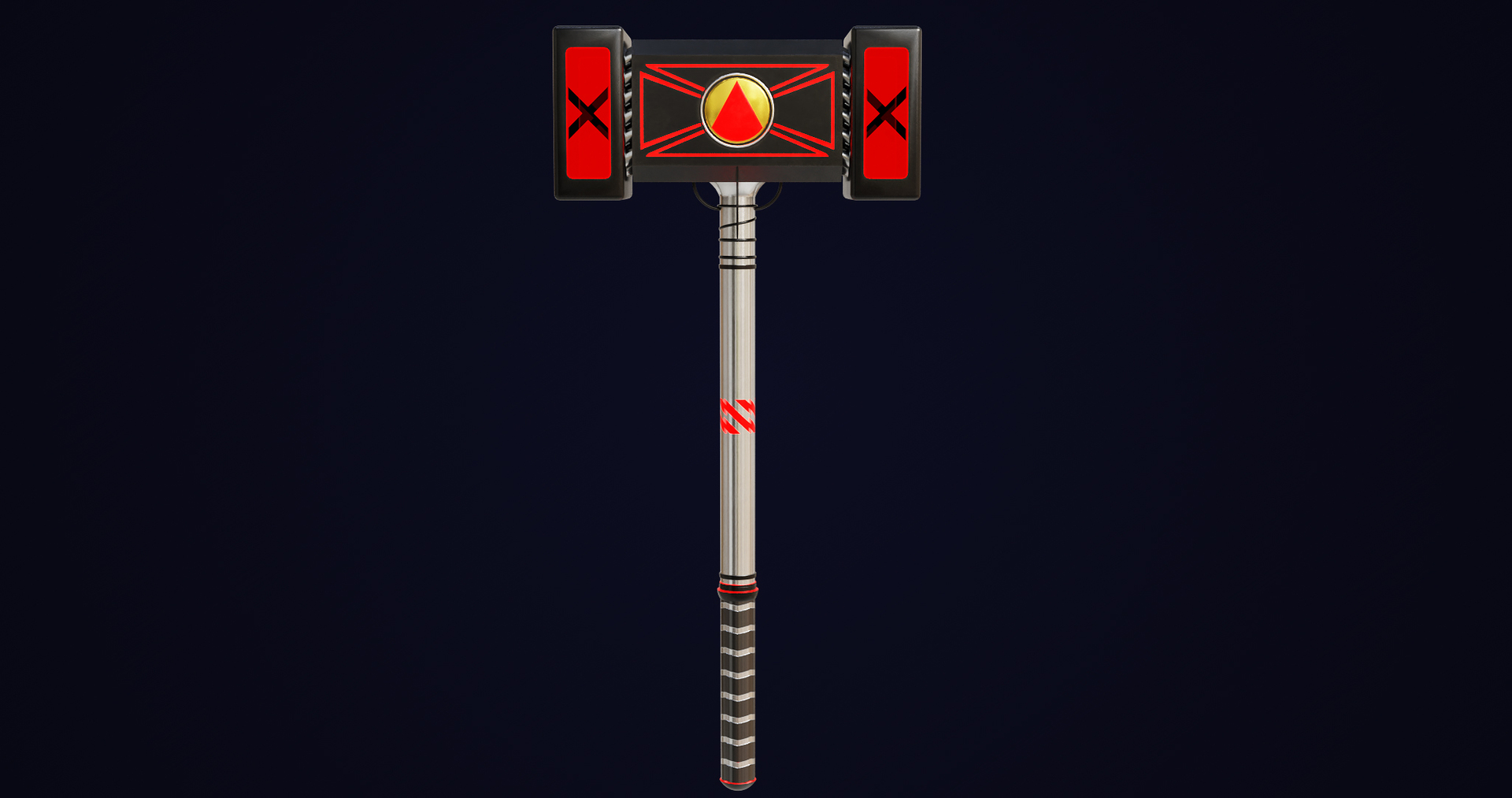 Scifi Battle Hammer 01 All PBR Unity UE V-Ray Textures Included 3D ...