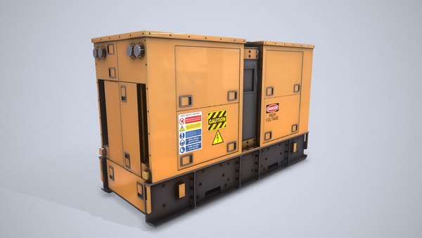 3D Genset Models | TurboSquid