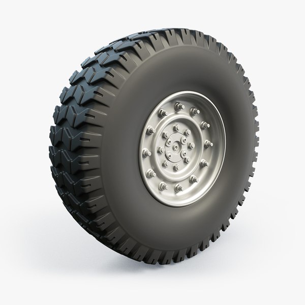 modelo 3d HMMWV M998 Wheel High-Poly - TurboSquid 2068443