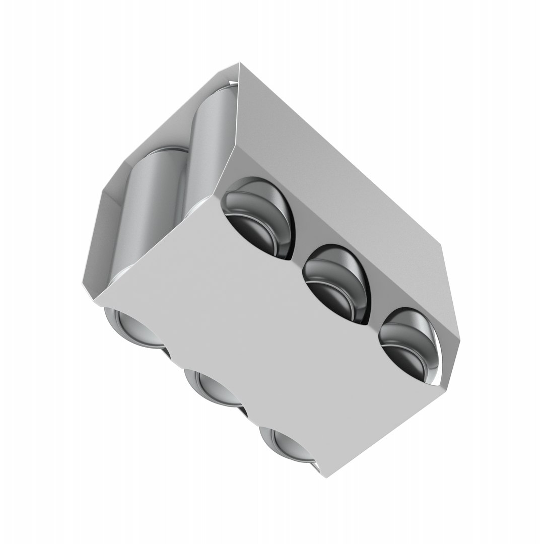 Steel Beer Cans In Package 3D - TurboSquid 2223264