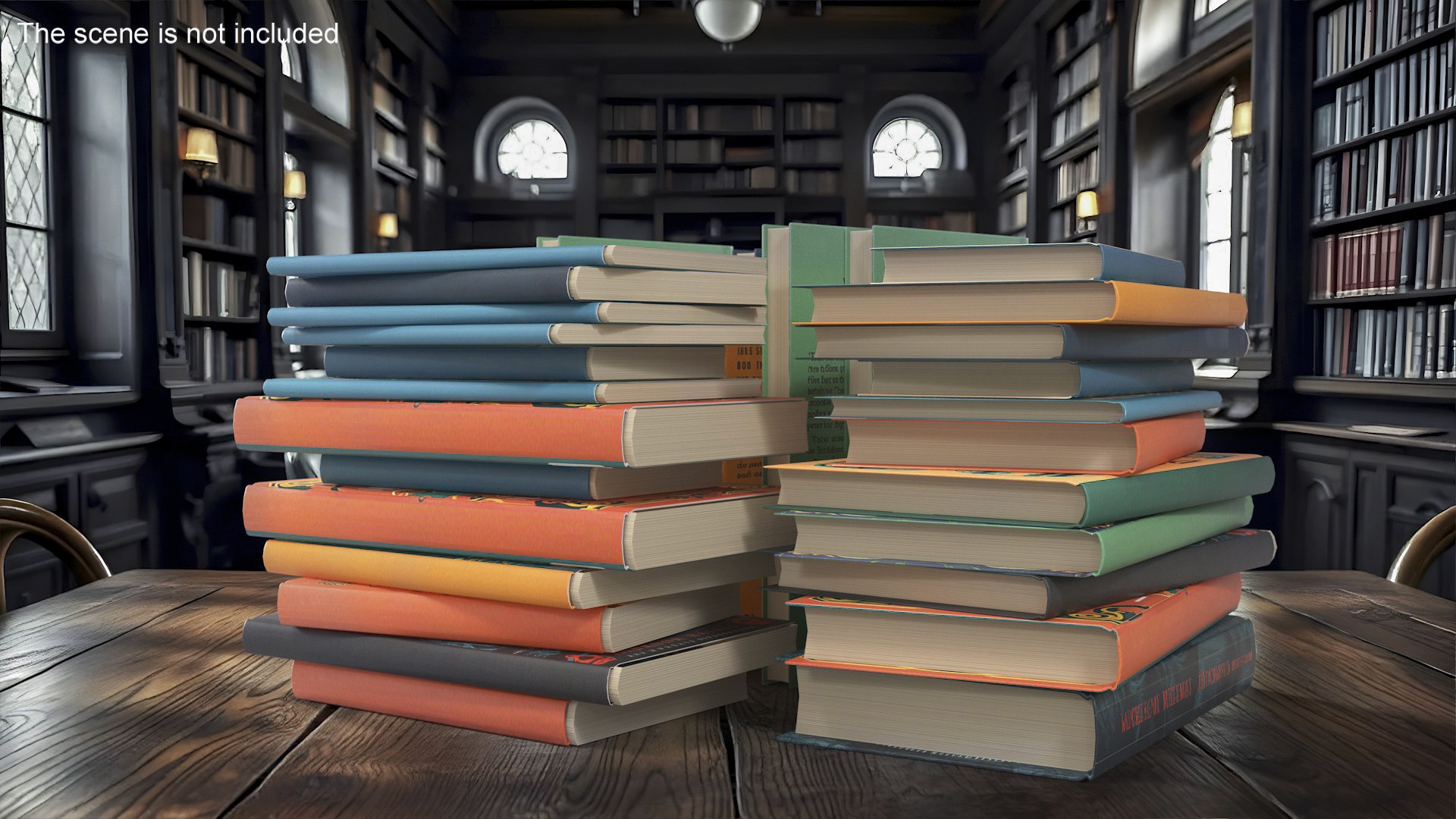 Books Stack 3D Model - TurboSquid 2284507