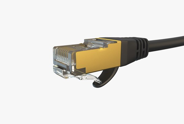 modelo 3d Rj45 UTP Ethernet Cable Detailed - TurboSquid 1990228