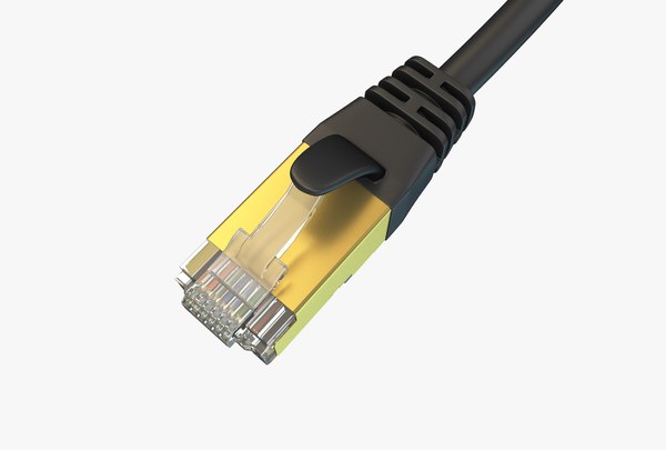 modelo 3d Rj45 UTP Ethernet Cable Detailed - TurboSquid 1990228