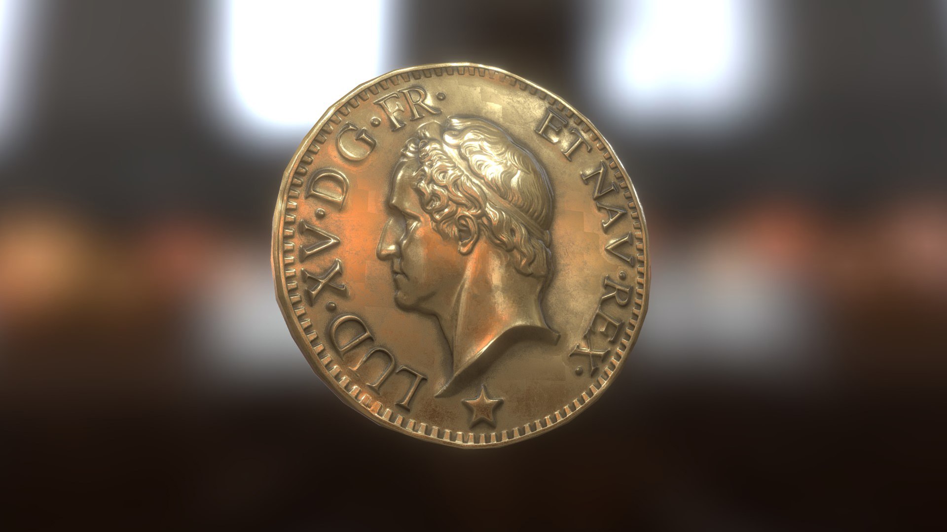 Gold Coin 3D Model - TurboSquid 2012367