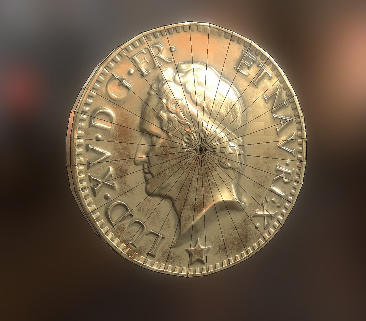 Gold Coin 3D Model - TurboSquid 2012367