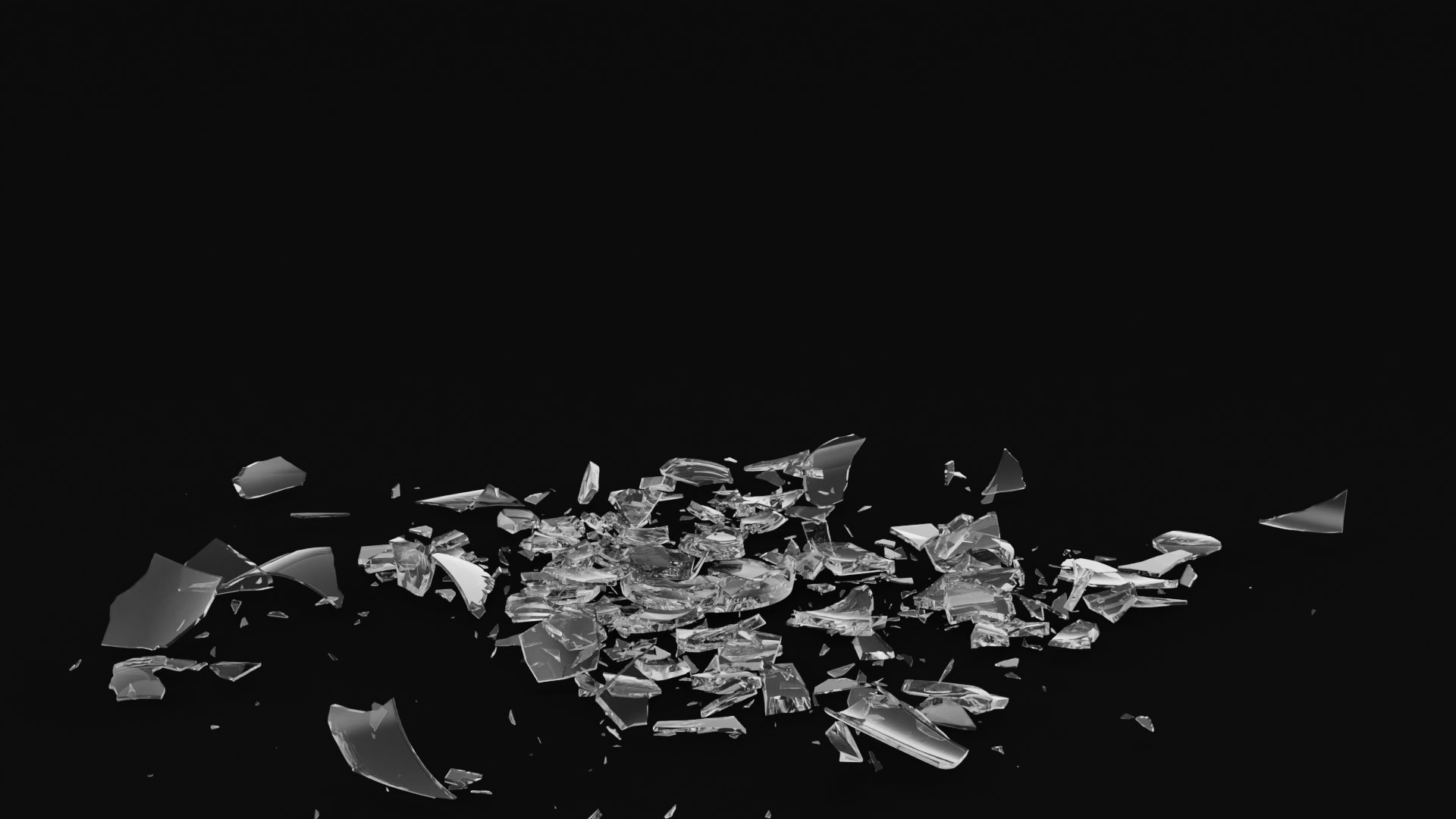 Animated Broken Glass 3D model - TurboSquid 1837902