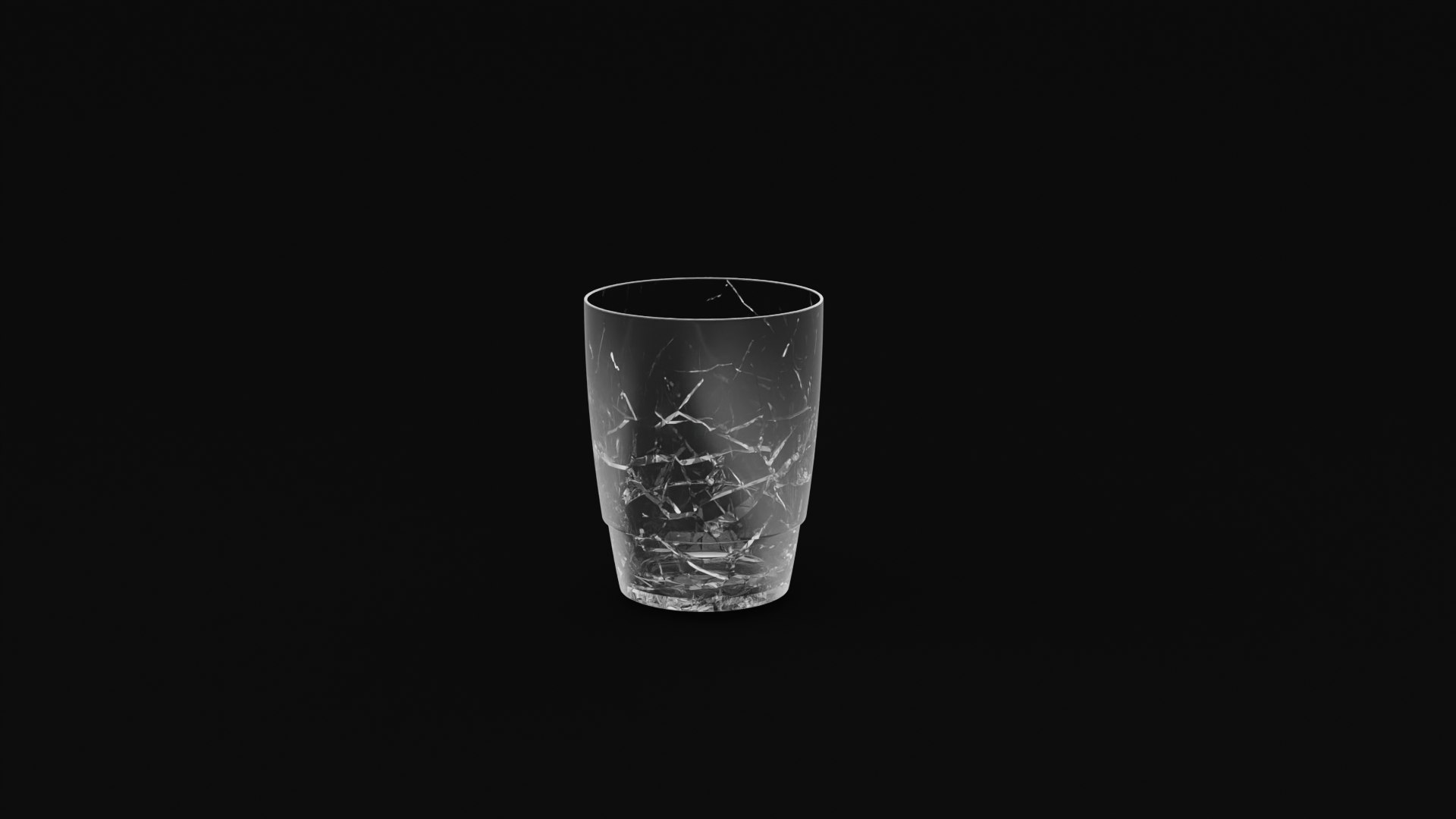 Animated Broken Glass 3D model - TurboSquid 1837902