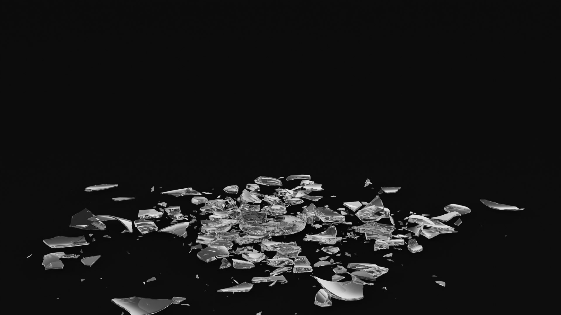 Animated Broken Glass 3D model - TurboSquid 1837902