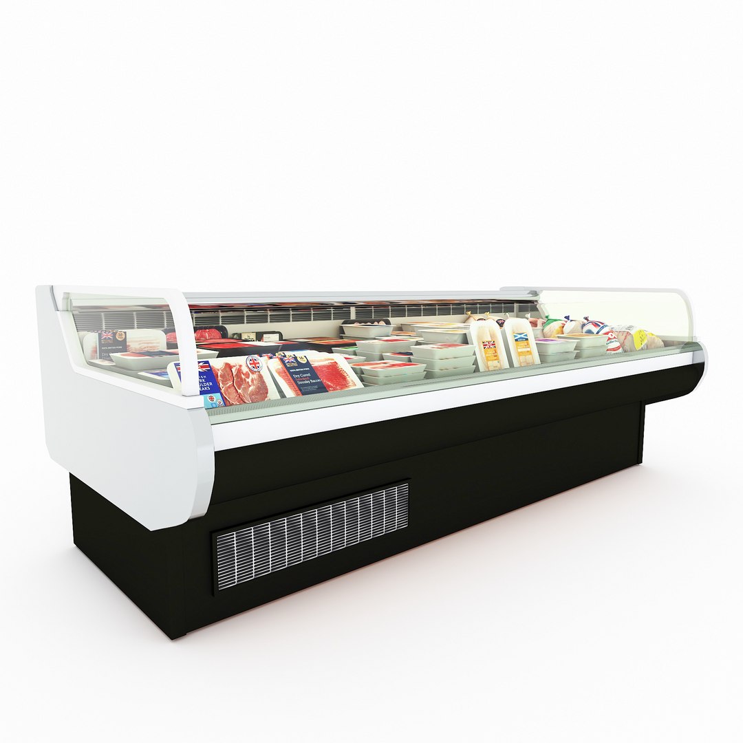 3D Meat and Poultry Display LB06 - TurboSquid 2029316