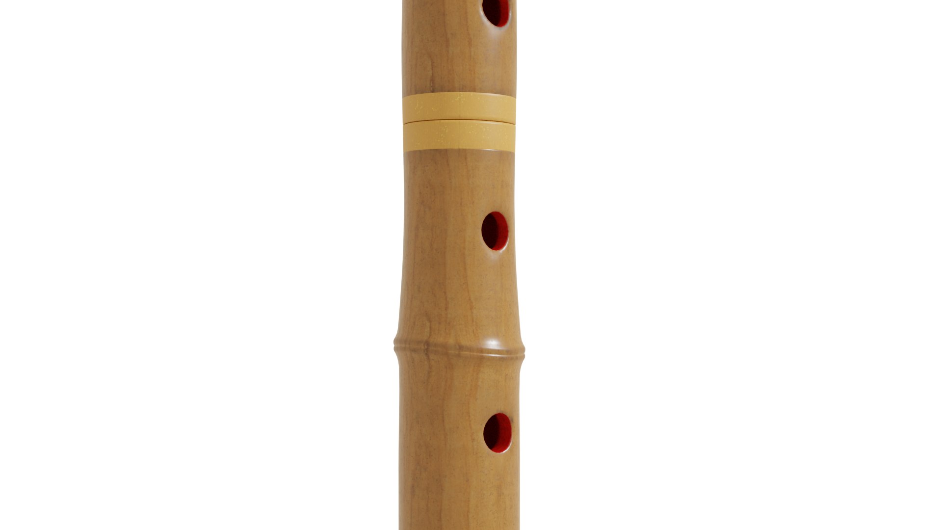 3D Shakuhachi Japanese Traditional Vertical Flute - TurboSquid 1883609