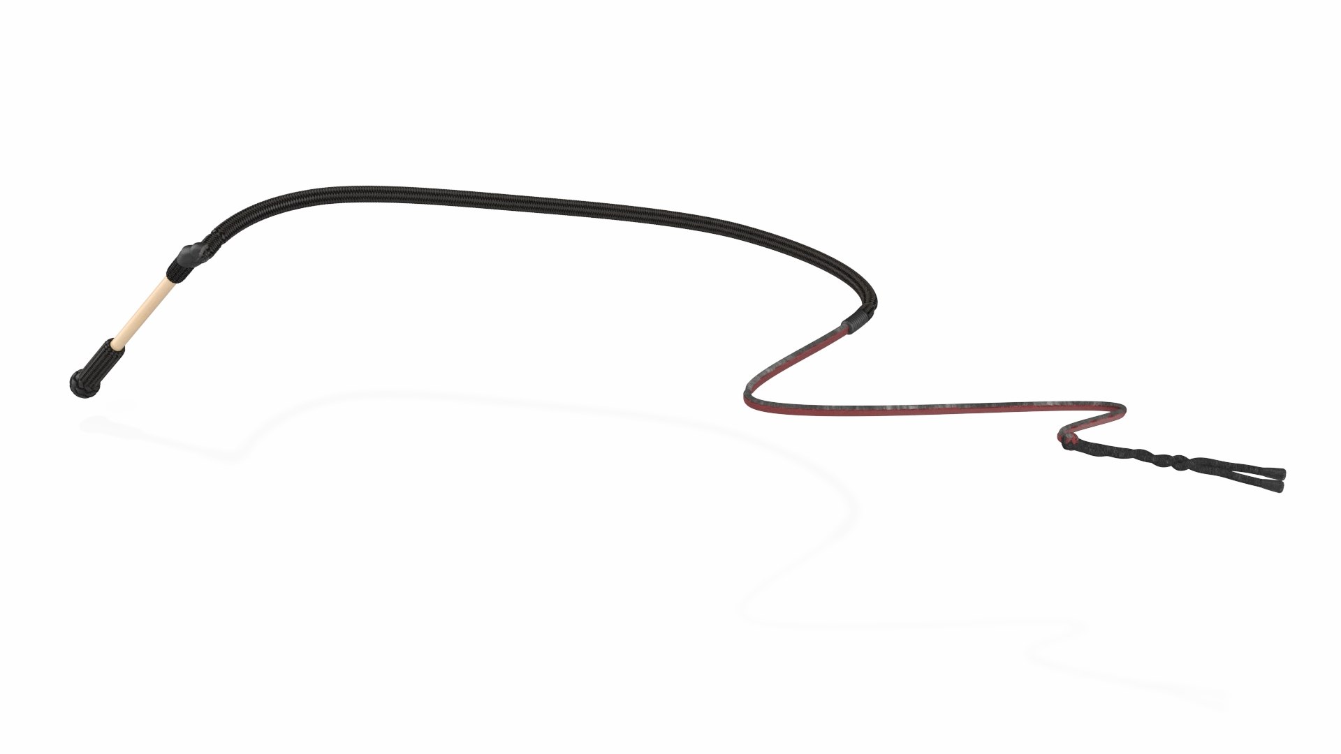 3D Leather Bullwhip Coiled Black Rigged Model - TurboSquid 2211504