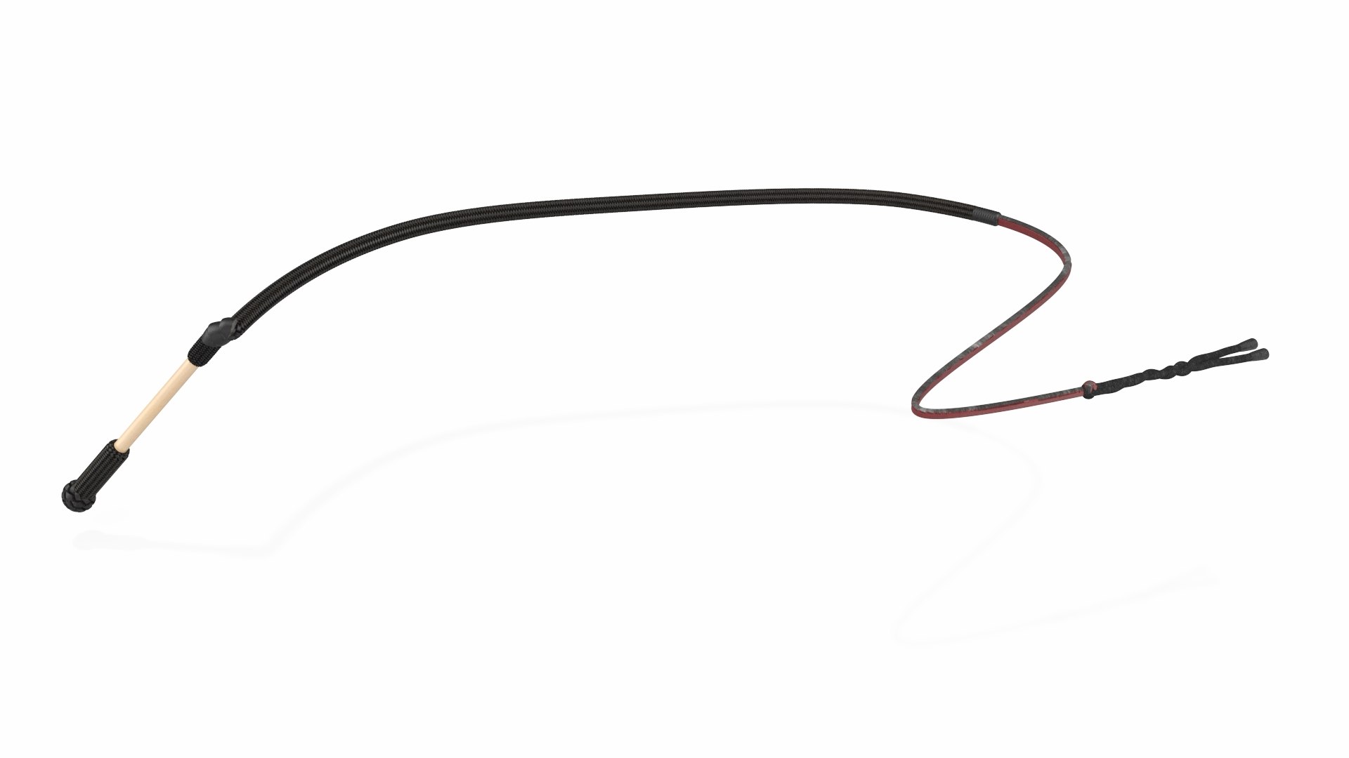 3D Leather Bullwhip Coiled Black Rigged Model - TurboSquid 2211504