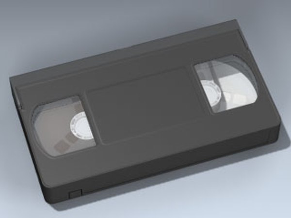 VHS 카세트 3D 모델 - TurboSquid 559565