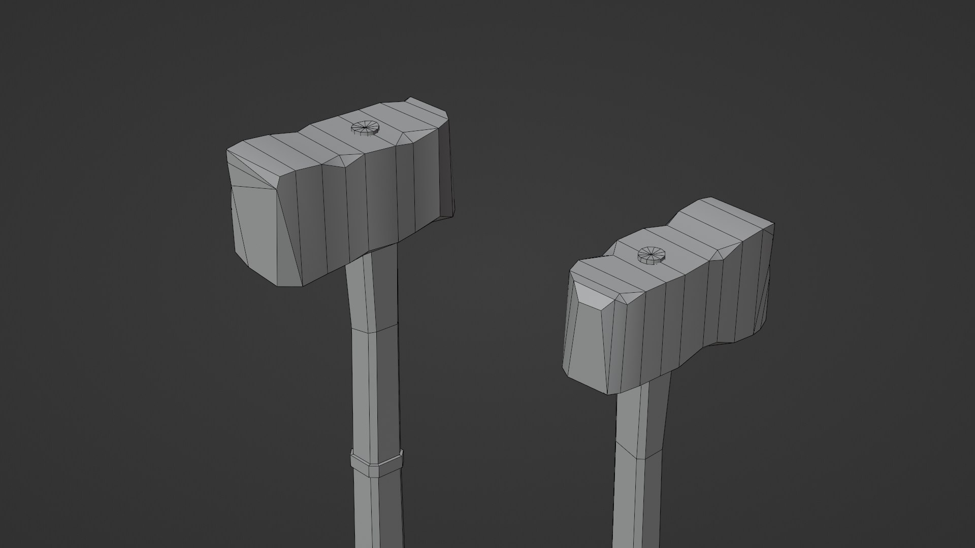 3D Hammer - Stone - TurboSquid 2157221
