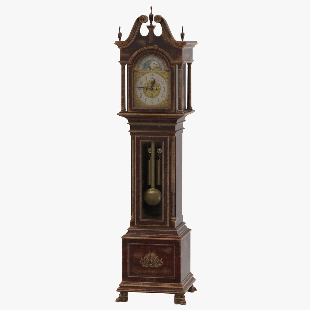 Standing Clocks 01 C4d