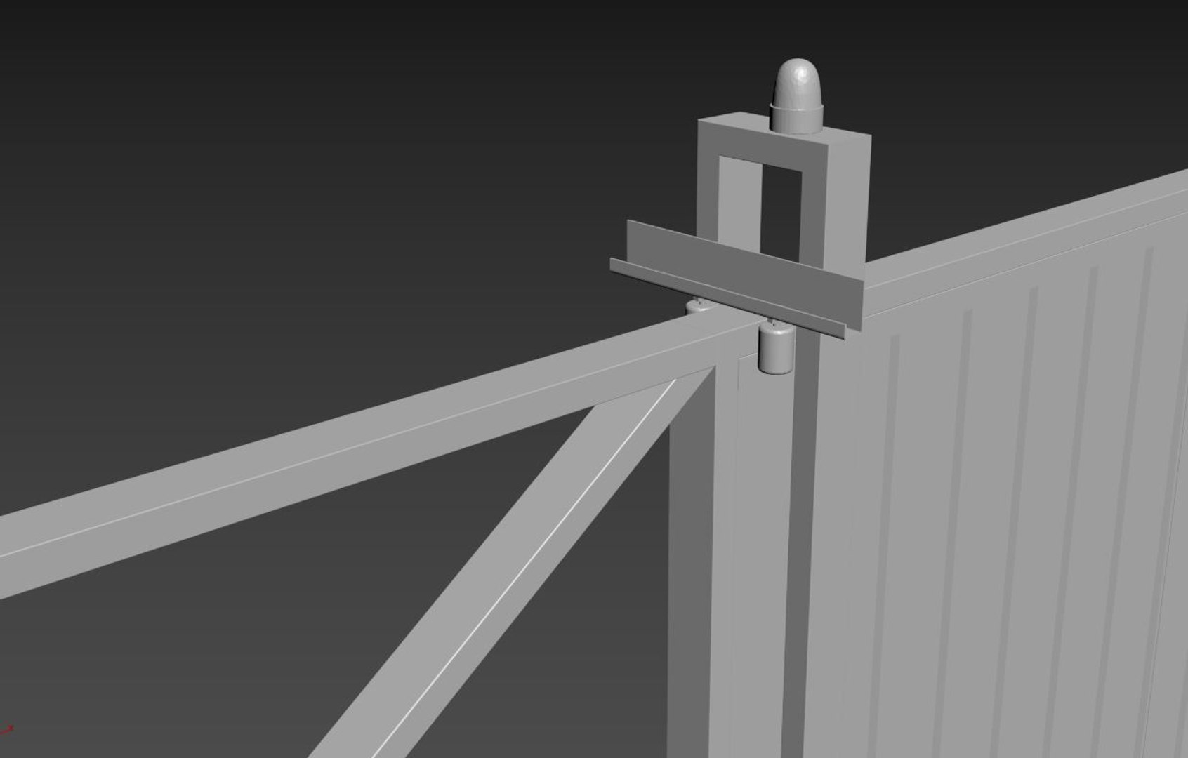 Sliding Gates 3D Model - TurboSquid 2088387