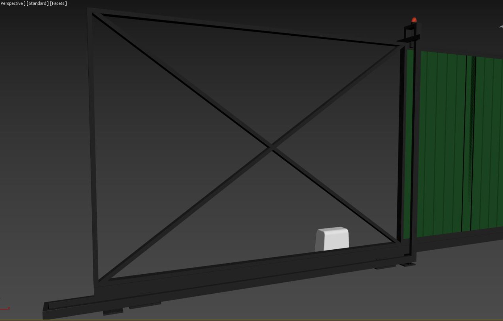 Sliding Gates 3D Model - TurboSquid 2088387