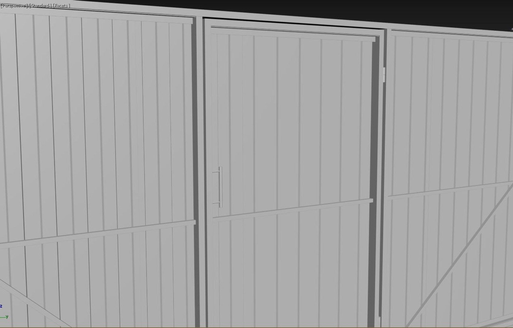 Sliding Gates 3D Model - TurboSquid 2088387