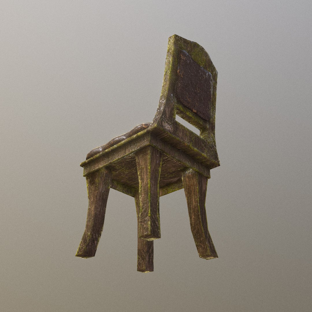 3D Chair Horror Model - TurboSquid 1246887