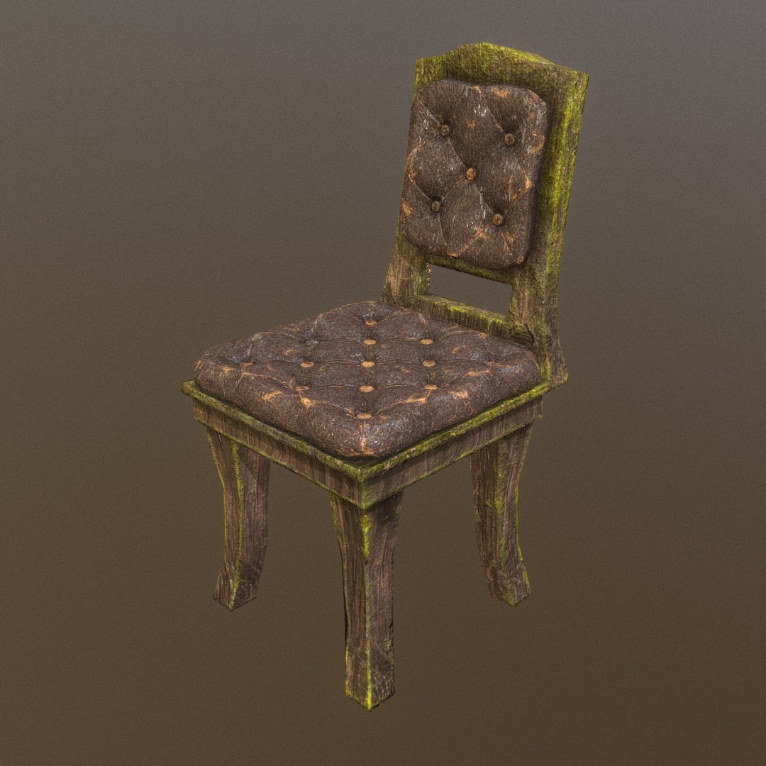 3D Chair Horror Model - TurboSquid 1246887