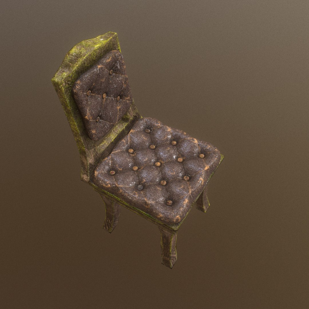 3D Chair Horror Model - TurboSquid 1246887