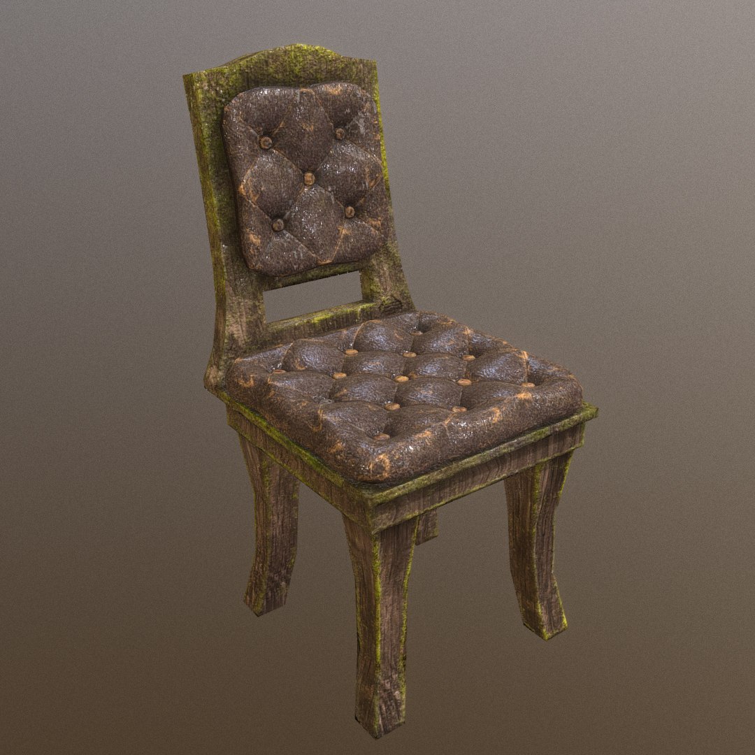 3D Chair Horror Model - TurboSquid 1246887