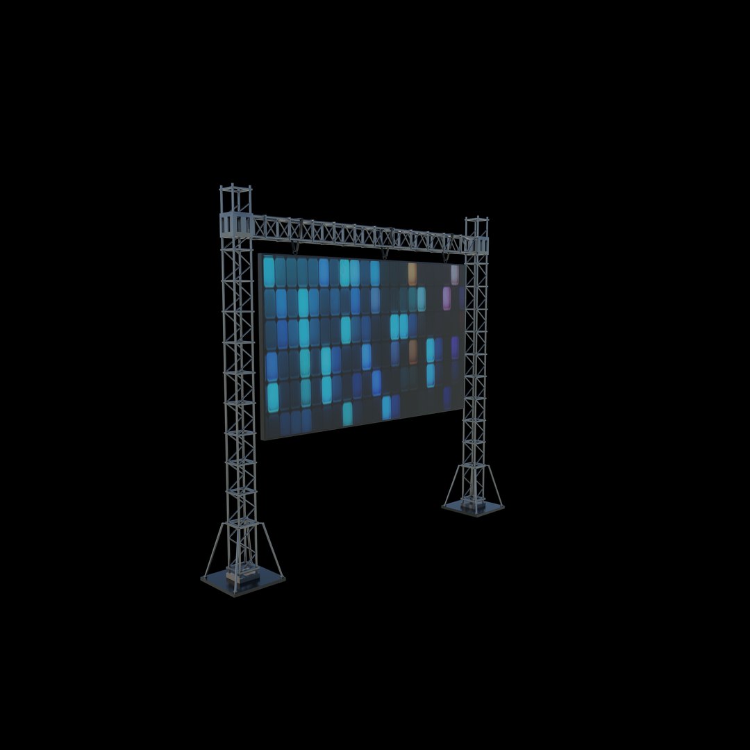 LED Display 3D Model 3D Model - TurboSquid 2343935