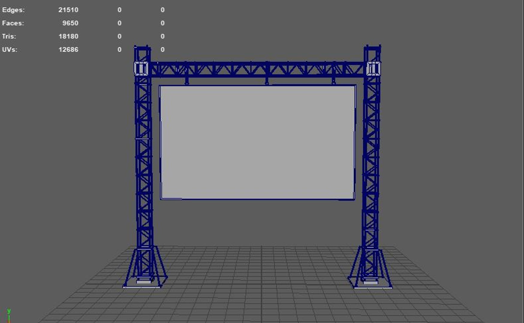 LED Display 3D Model 3D Model - TurboSquid 2343935