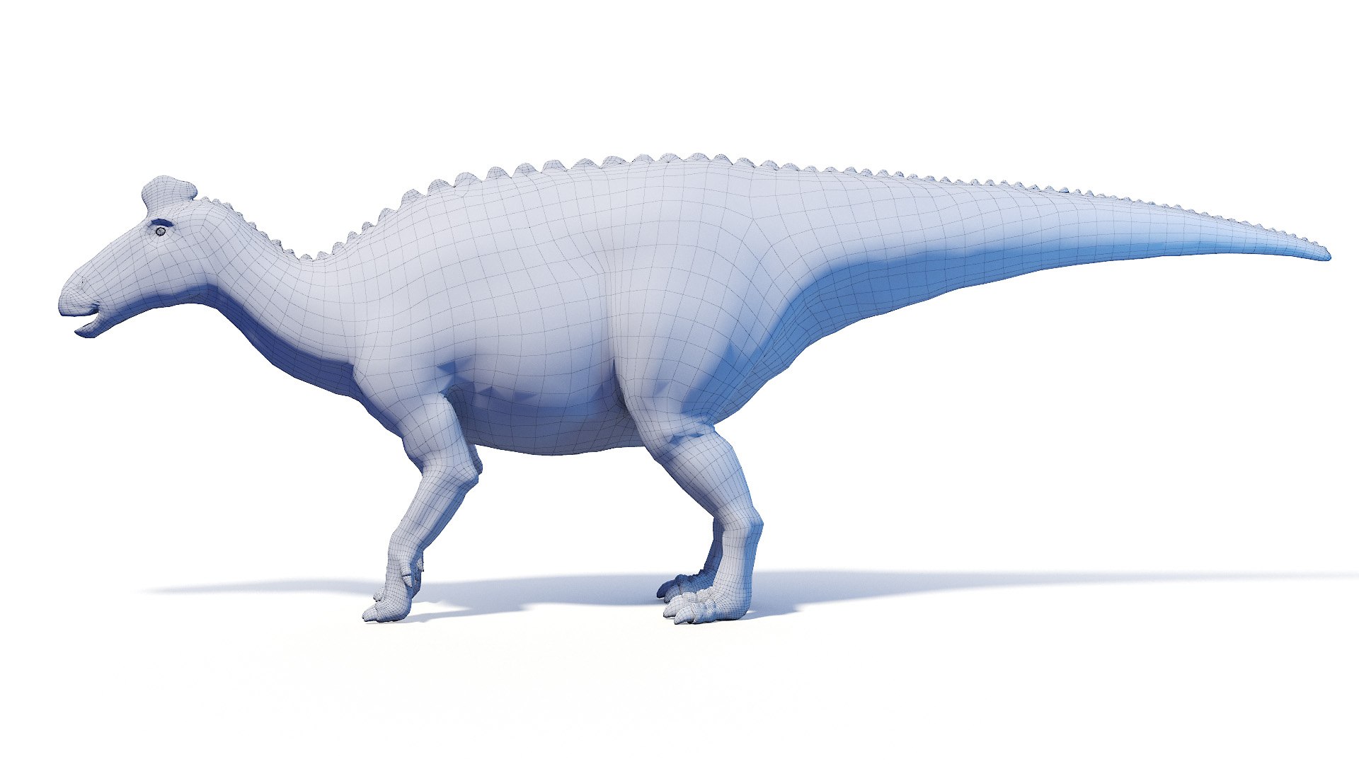 Edmontosaurus Static 3D Model - TurboSquid 1898702