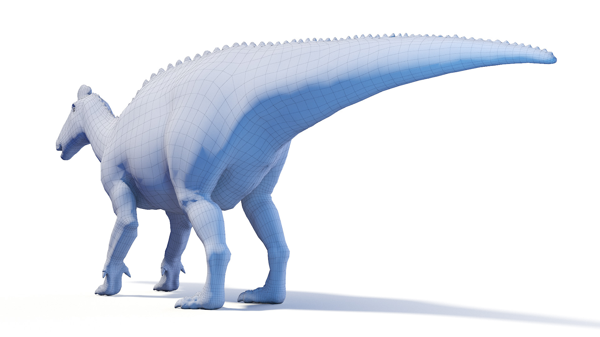 Edmontosaurus Static 3D model - TurboSquid 1898702