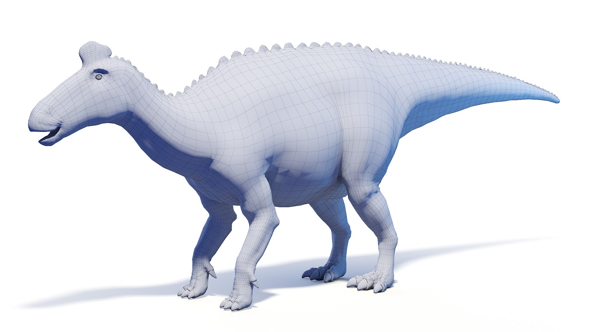 Edmontosaurus Static 3D Model - TurboSquid 1898702