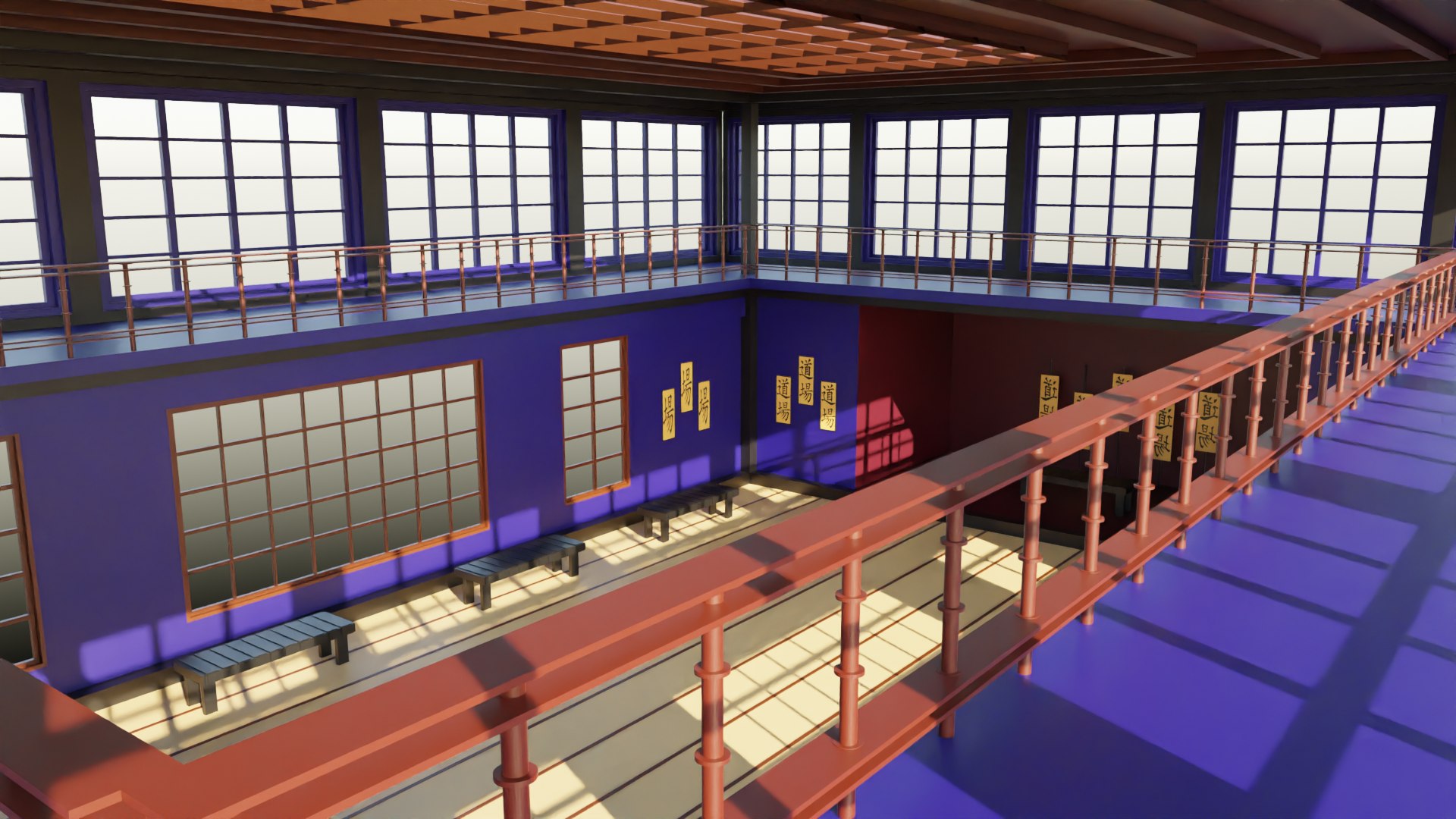3D Japanese Dojo - TurboSquid 2157954