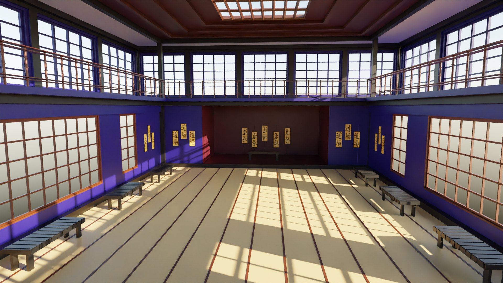 3D Japanese Dojo - TurboSquid 2157954